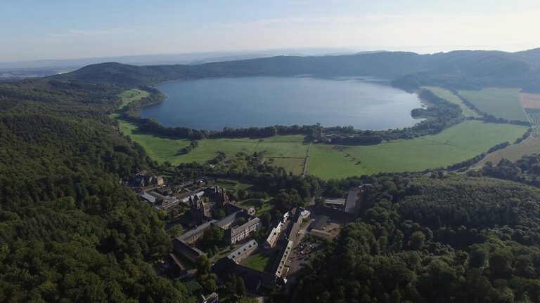 Laacher See volcano by drone. © Marc Szeglat | volcanoes and eruptions